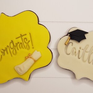 Personalised Graduation Biscuits/ Graduation Cookies/ Graduation Gift ...