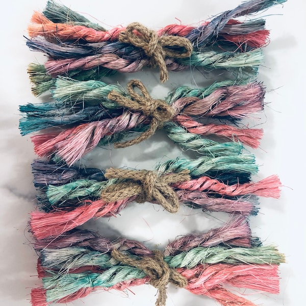 Sisal Animals - Etsy