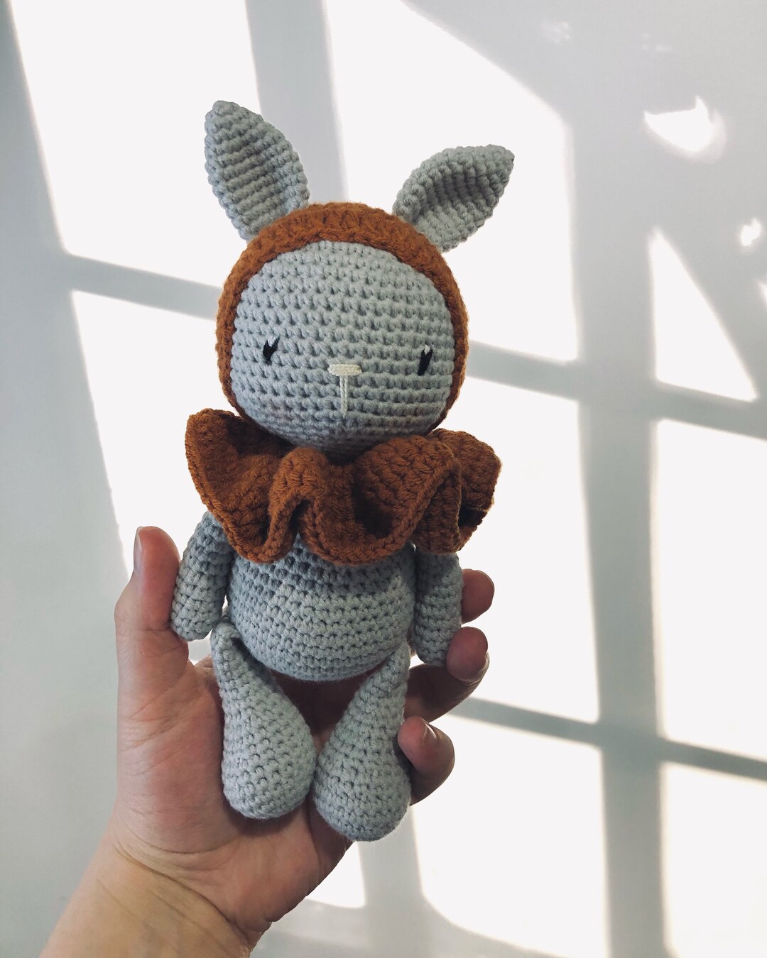 Bunny Cuddle Toys, Handmade Crochet Toys for Pet Rabbits, Small Animal ...