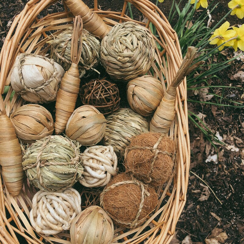Rattan Balls - Etsy