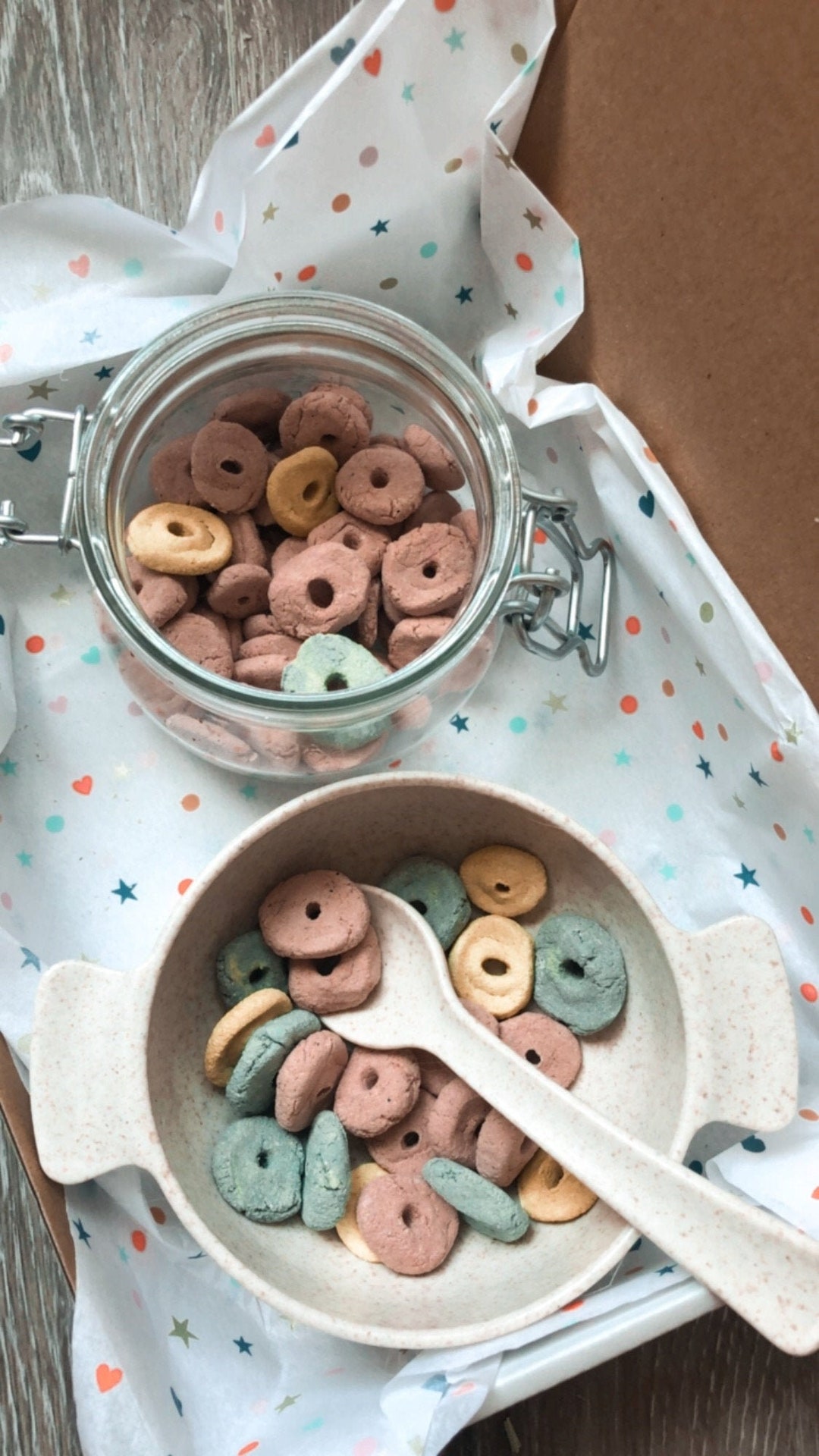 Bunny O's Cereal Treat, Rabbit Fruit Loops Inspired Treat, Small Animal ...