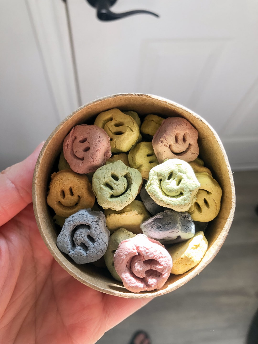 Retro Smiley Treats, Cute Handmade Treats for Pet Rabbits, Bunny Treats ...