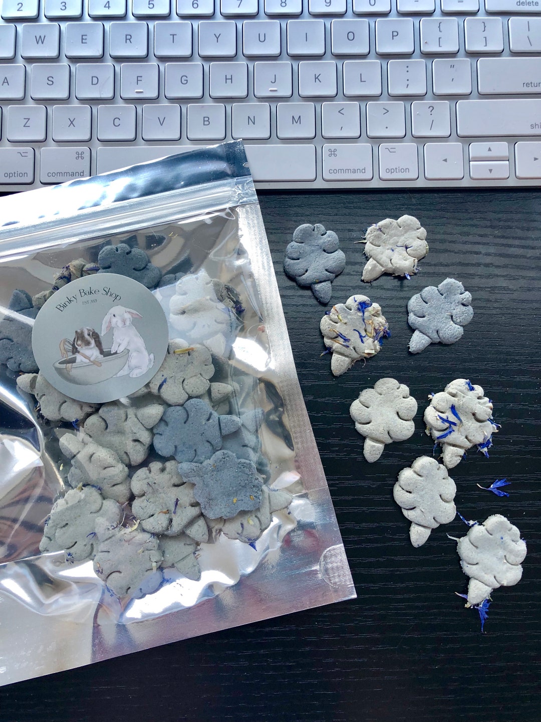 Blue Cornflower Candy Floss, Rabbit Treats, Natural Bunny Treats - Etsy