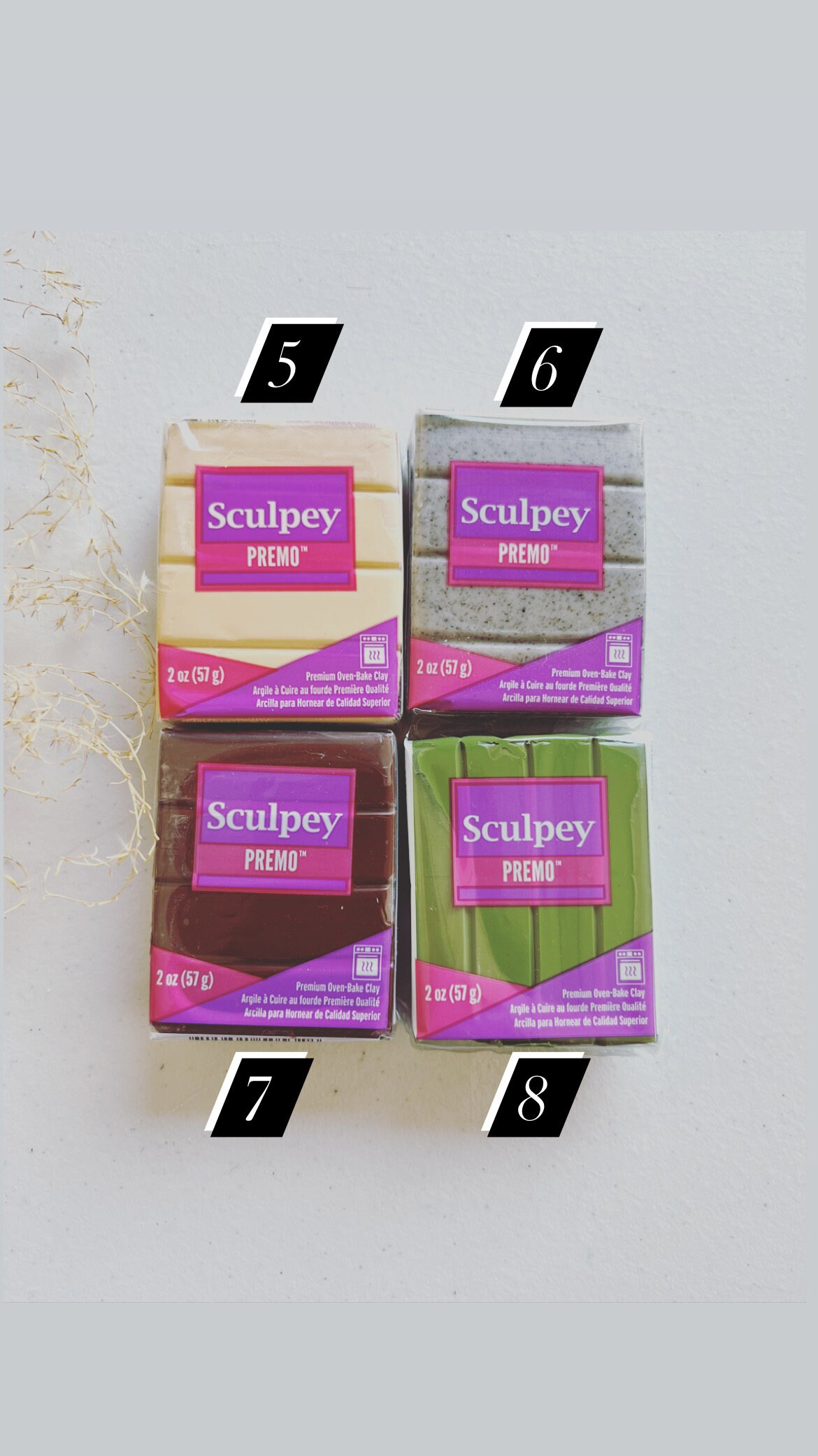 Polymer Clay Sculpey Premo Soffle Igloo Cowboy Poppy - Etsy Singapore