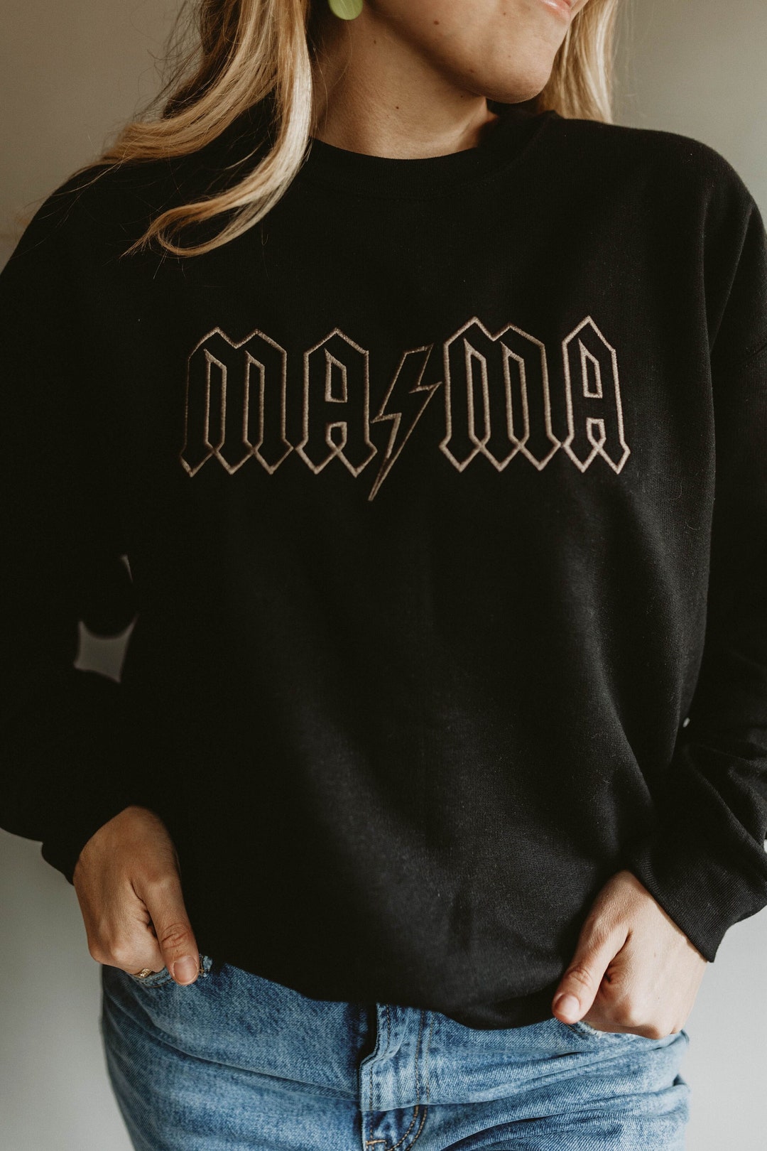 Mama| ACDC| Mom Life| Mother's Day Gift| Motherhood| Kiddos| Edgy ...