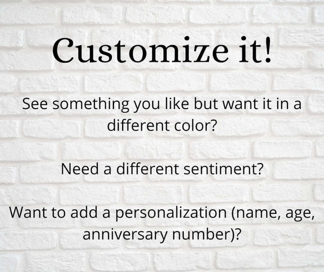 Custom Card Made-to-order - Etsy