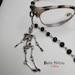 Gothic, Spooky, Skeleton Glasses Chain. - Etsy