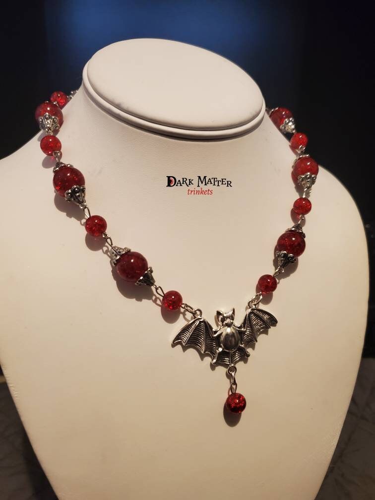 Vampire Necklace, Gothic Style, Romantic, Victorian. - Etsy