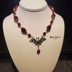 Vampire Necklace, Gothic Style, Romantic, Victorian. - Etsy