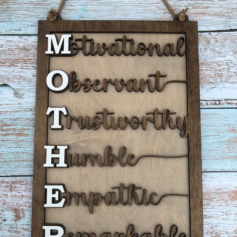 Mother Signs - Etsy