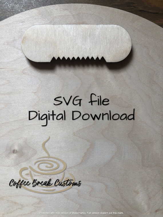 Saw Tooth Hook SVG - Etsy