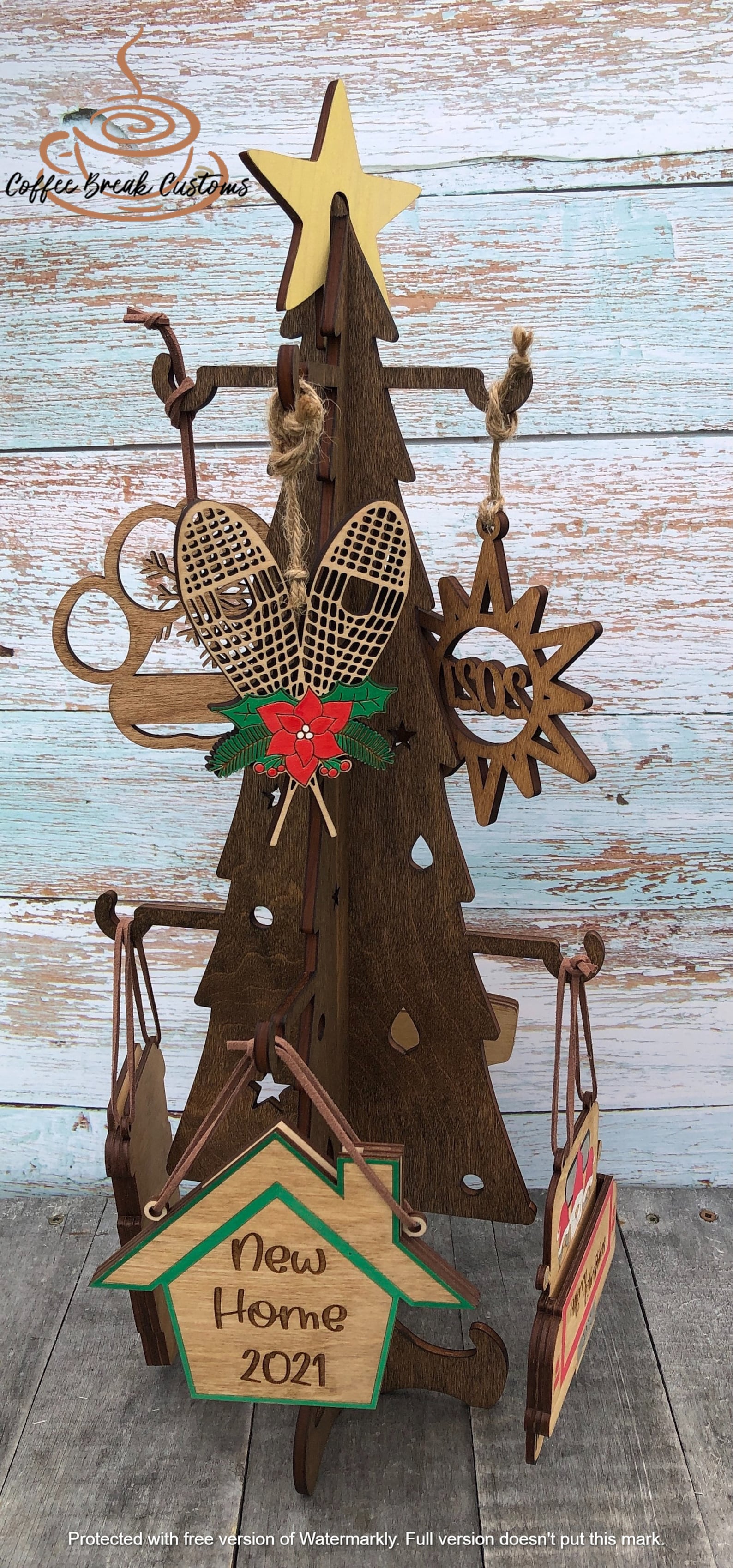 Christmas Ornament Tree Stand SVG, Ornament Holder SVG, Ornament Stand ...