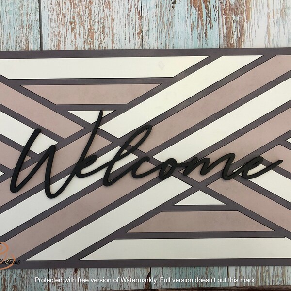 Masculine Welcome Signs - Etsy