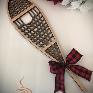 Snowshoe Decoration SVG, Digital Cut File, Glowforge - Etsy