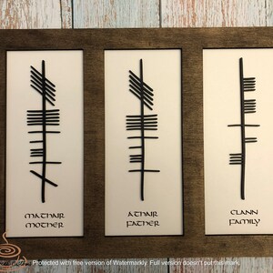 Ogham Script (full Bundle) Sign Digital Cut File, Irish Scriptures SVG ...