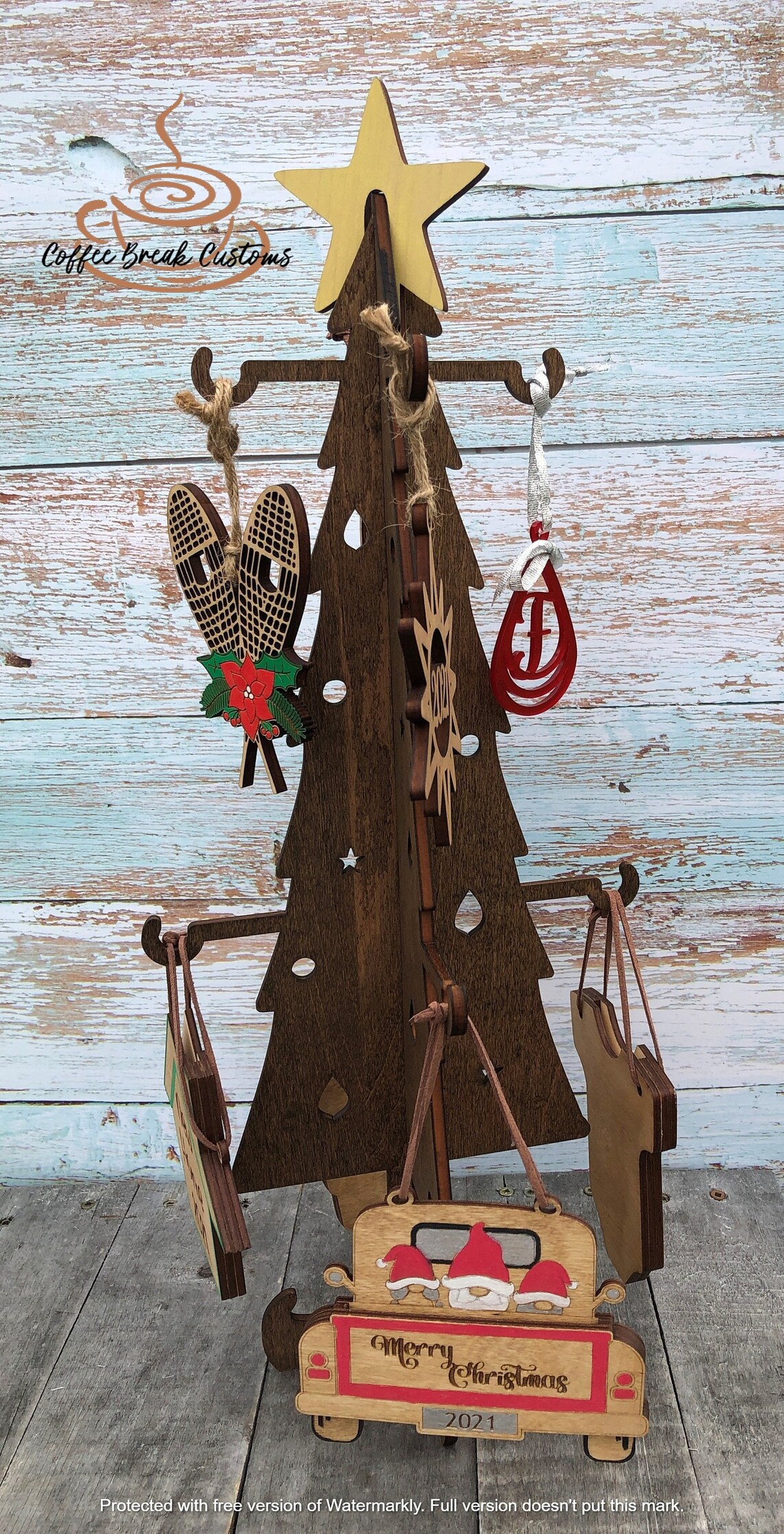 Christmas Ornament Tree Stand SVG, Ornament Holder SVG, Ornament Stand ...