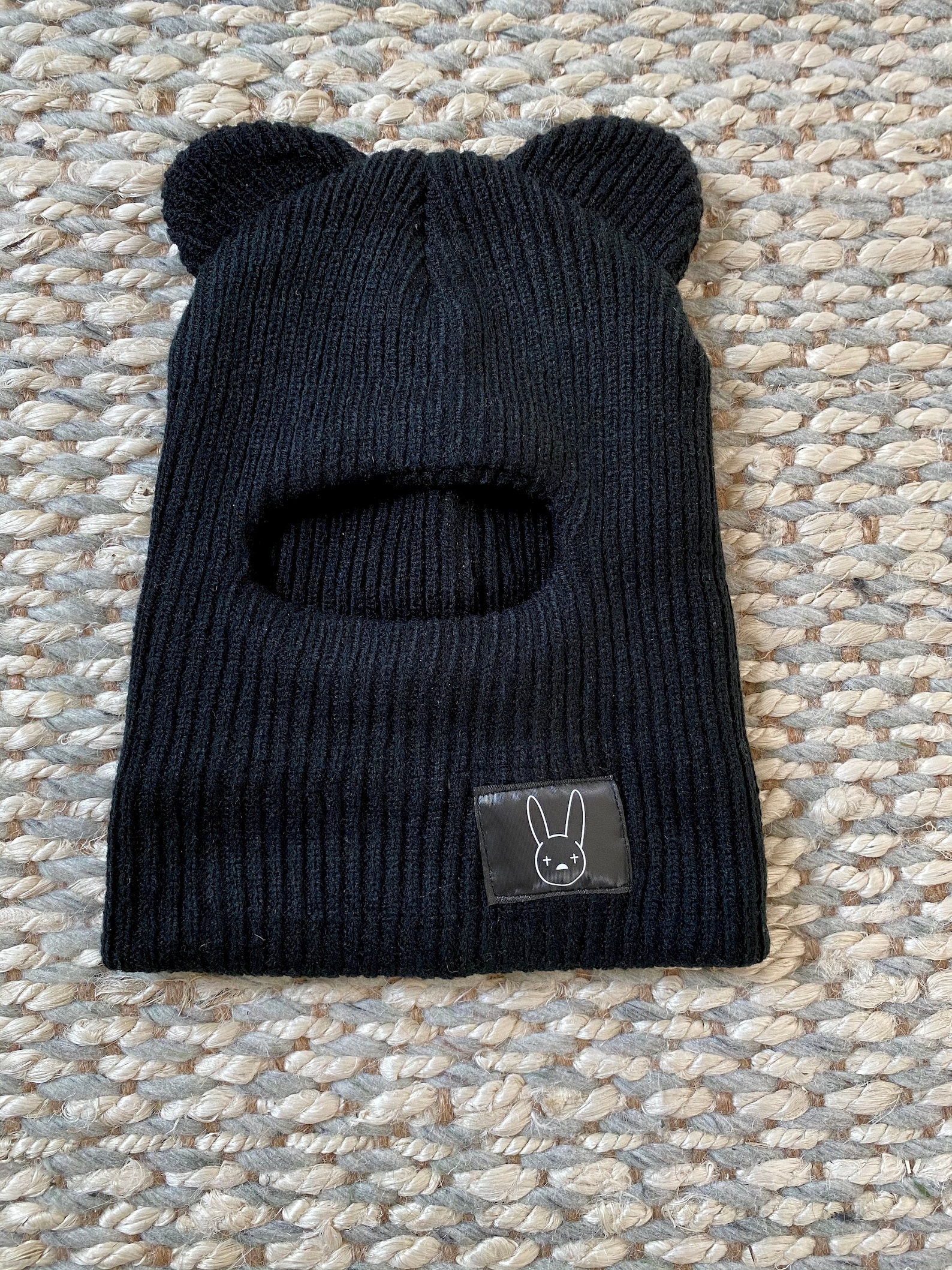 Bad Bunny Ski Mask With Ears - Etsy Canada