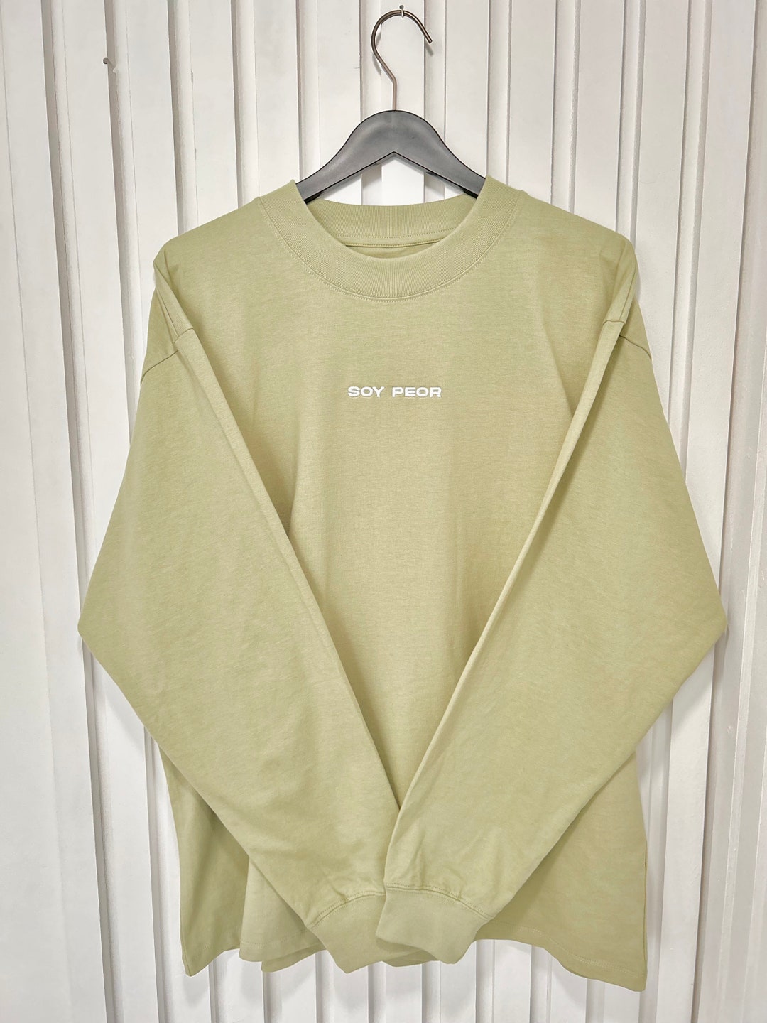 BAD BUNNY- "soy Peor" - Unmatched Quality: 100% Pure Cotton Oversized T ...