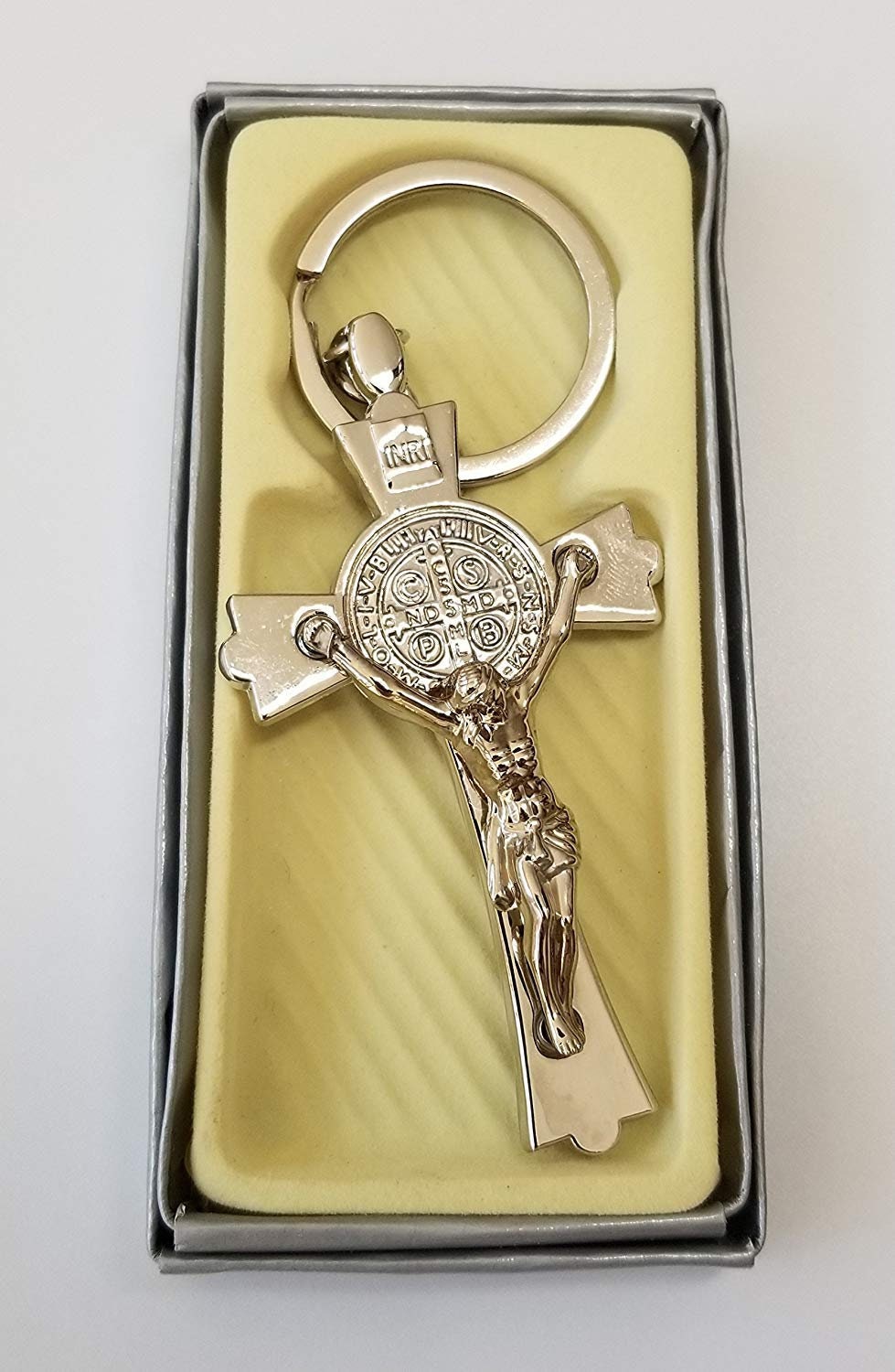12x Crucifix Jesus Keychain/keyring Holy Cross Religious Catholic Gift ...