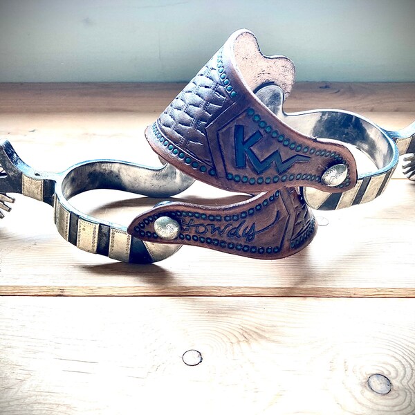 Spur Straps Western - Etsy