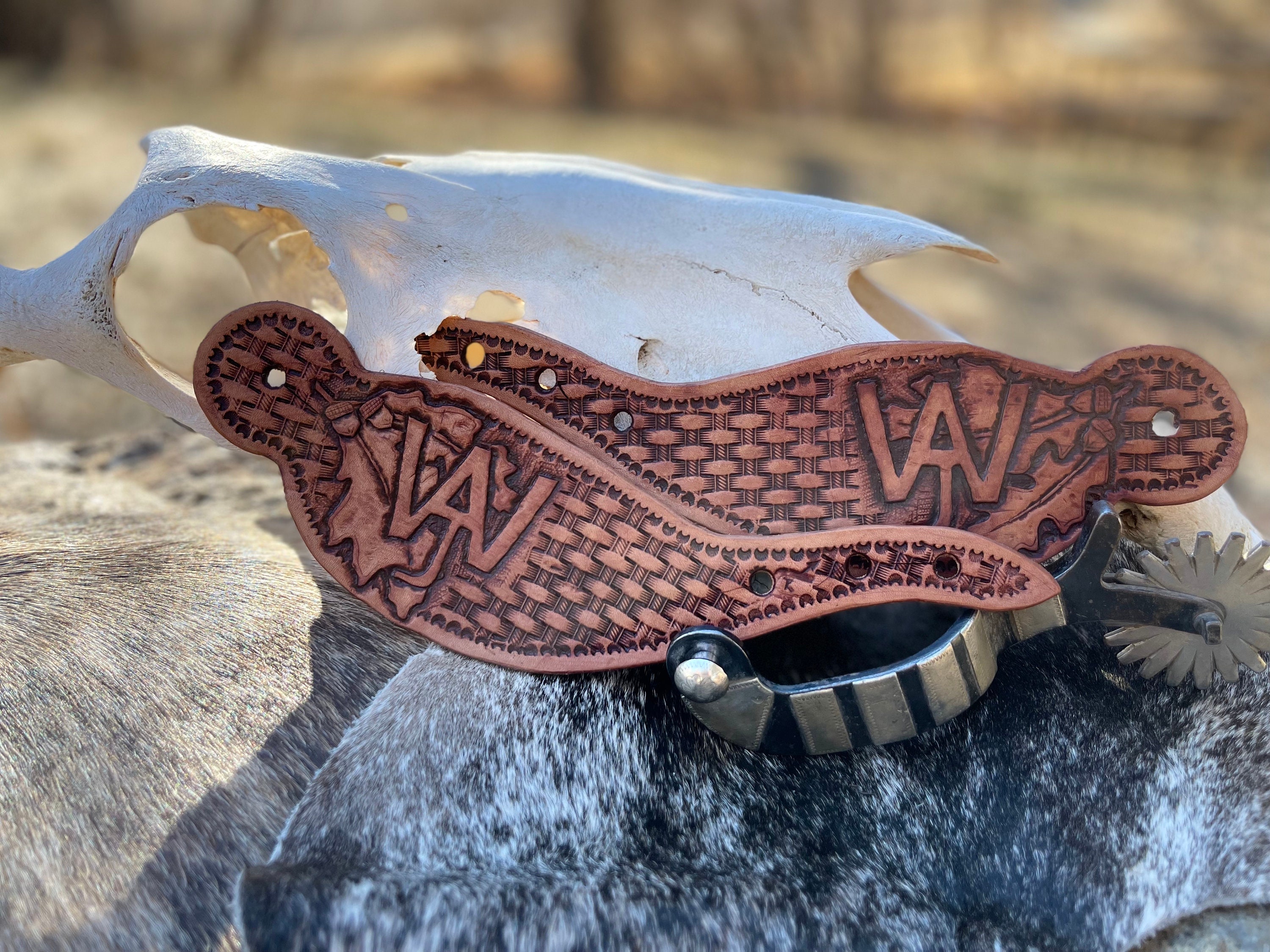 Custom Spur Straps - Etsy