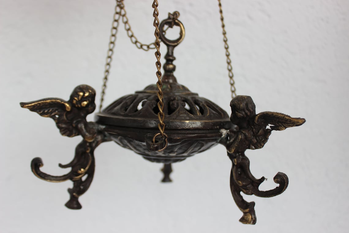 Brass Censer Censer Burner censer hanging censer catholic | Etsy