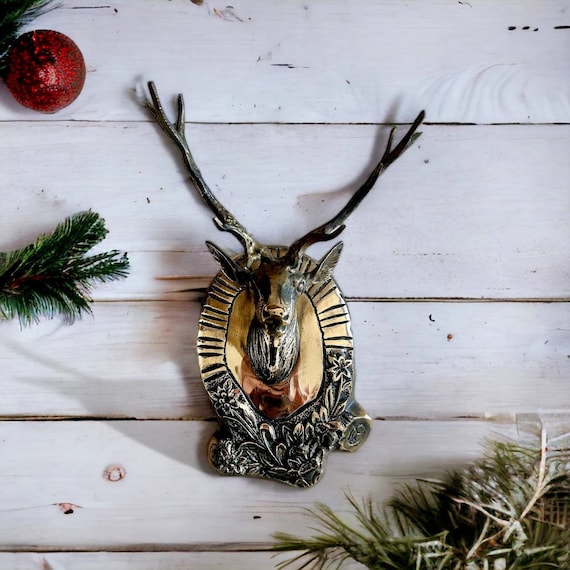 Brass deer head store
