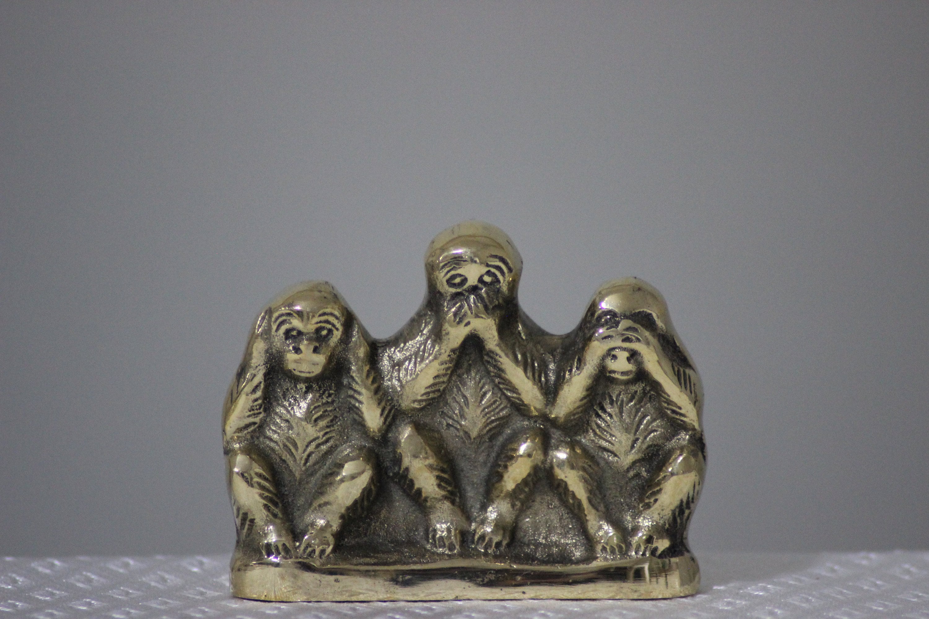 Monkey Statue Monkey Figurine Monkey Sculpture Vintage | Etsy