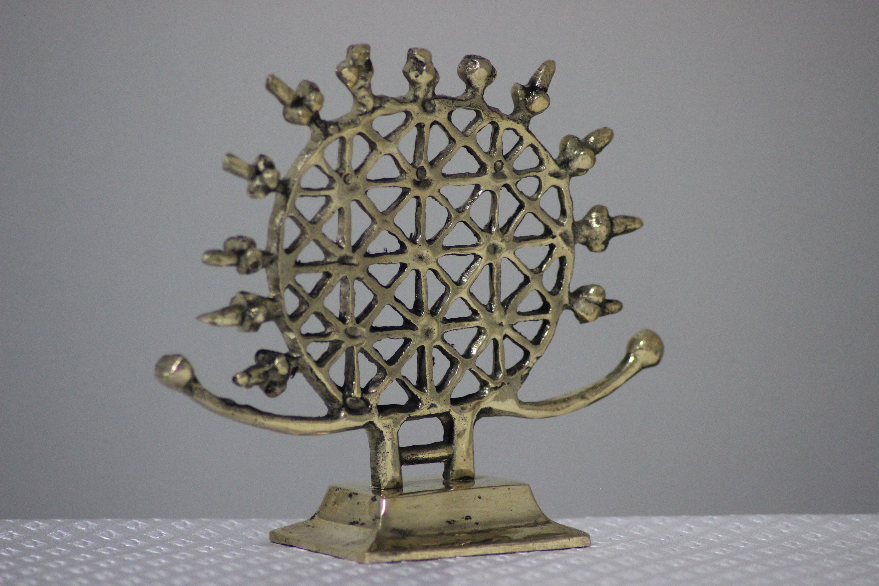 Hittite Sun Decor Hittite Statue Handcrafted Brass - Etsy