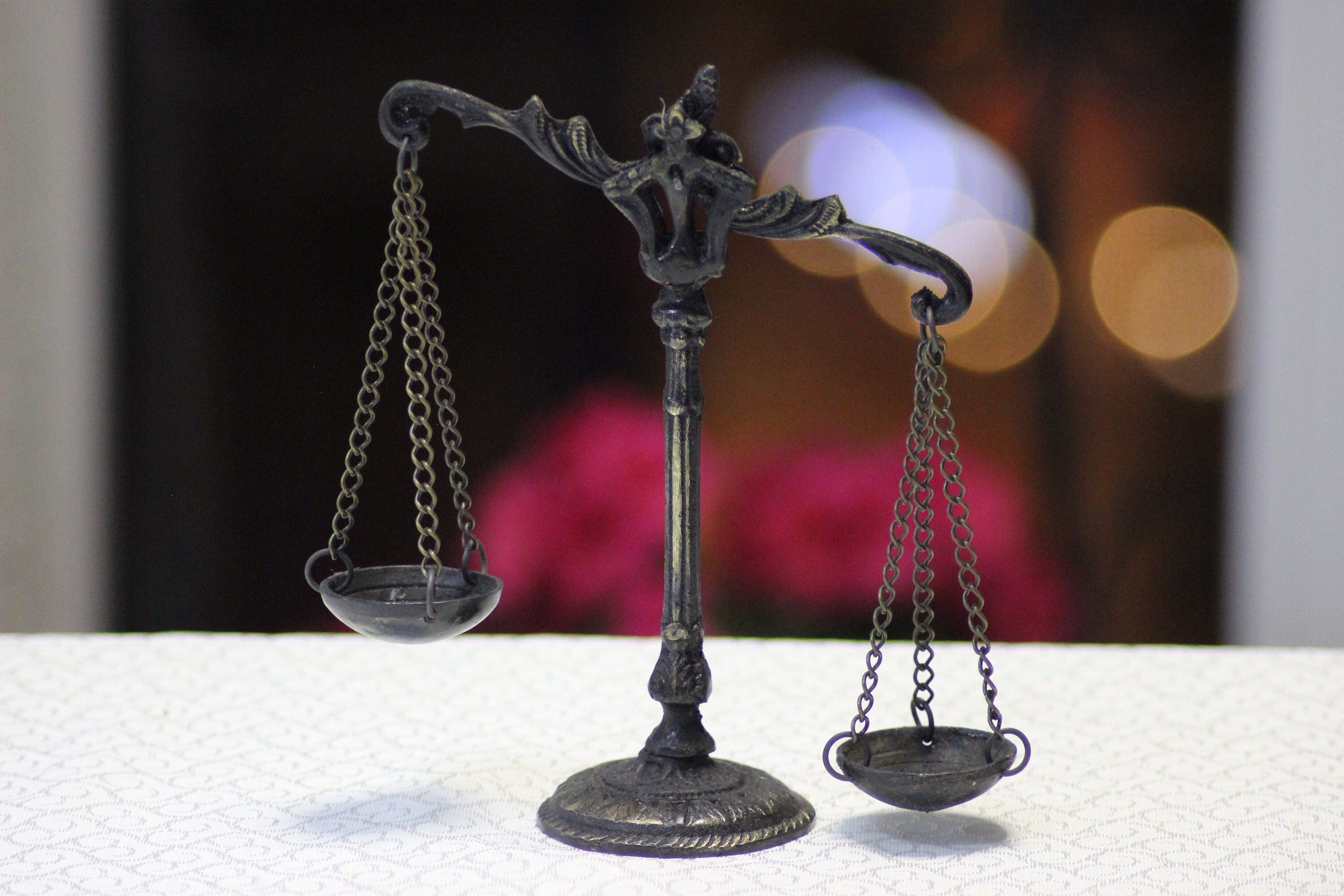 Libra Scale Scales of Justice Lawyer Gift Law Office Decor | Etsy