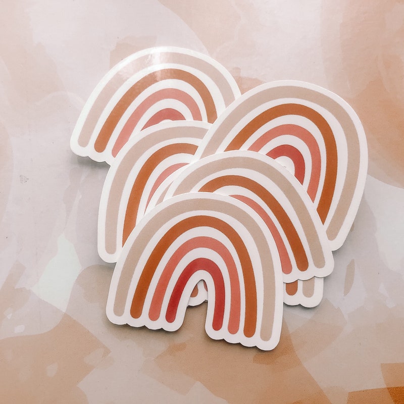 Rainbow Stickers - Etsy