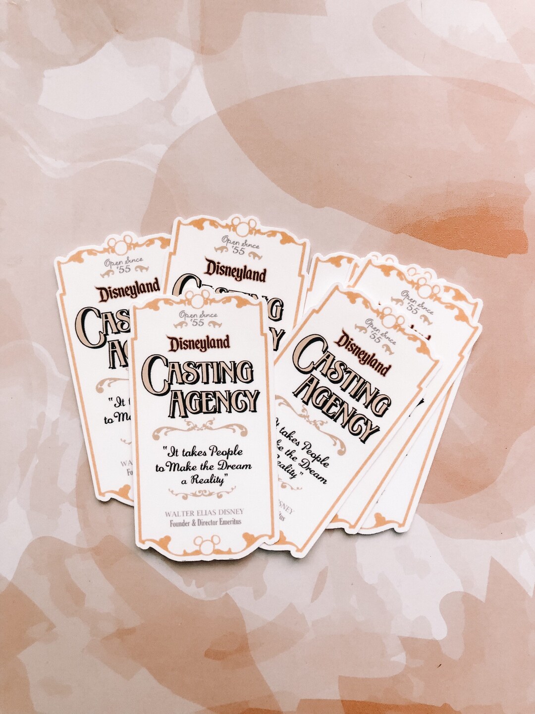 Custom Casting Agency Door Sticker - Stickers - Boho - Stickers -mouse ...