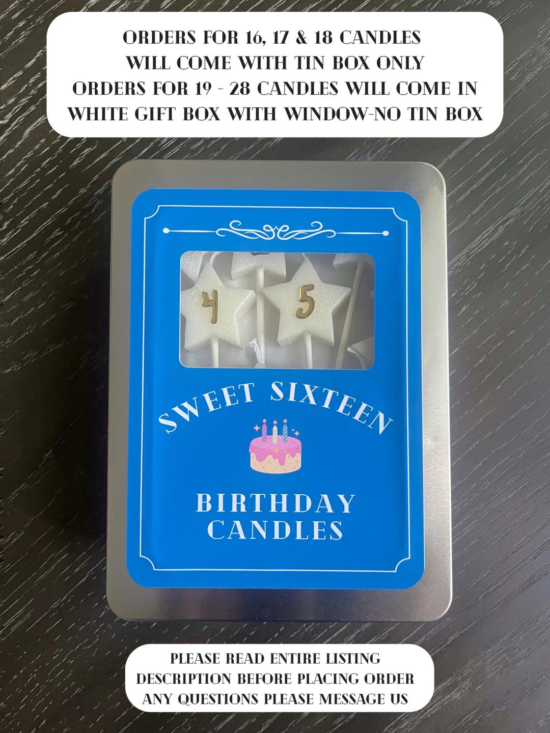 16 Wishes, 16 Wishes Movie, 16 Wishes Candle Box, Birthday Candles ...