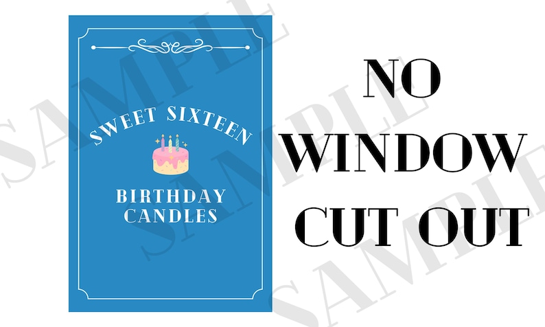 16 Wishes Candles Box Label Set, Wish Lists Labels Set, 16 Wishes Movie ...