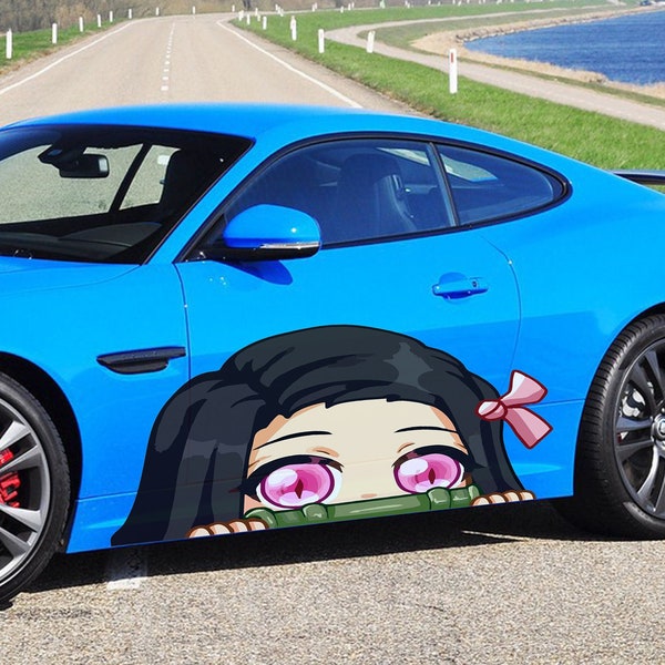 Anime Car Decal - Etsy