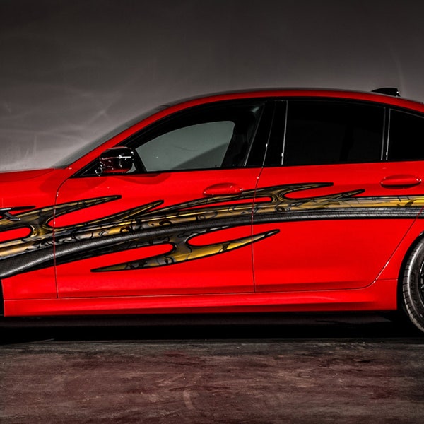 Sword Full Color Car - Etsy