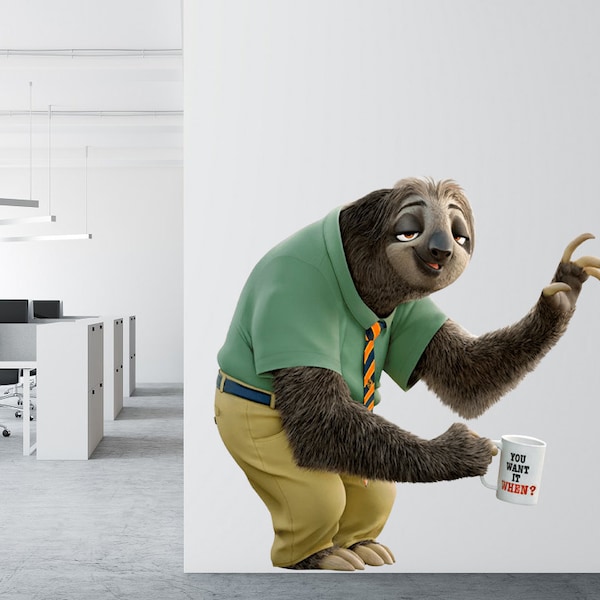 Sloth Wall Art - Etsy