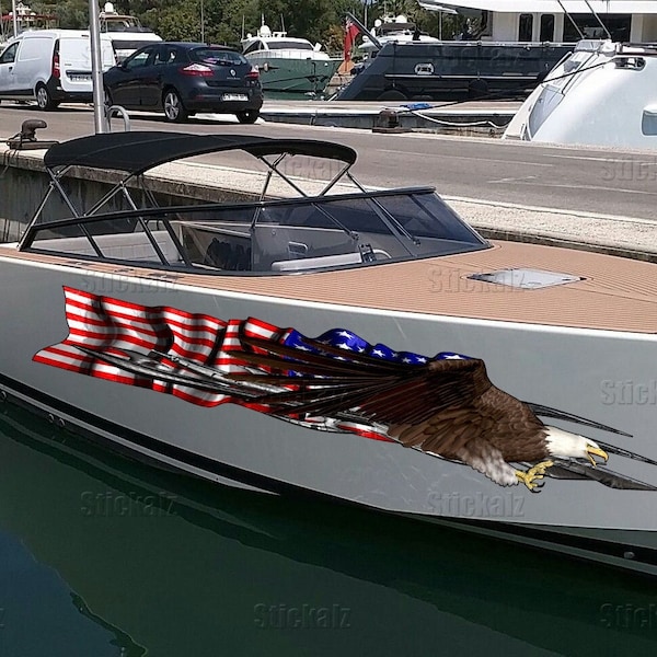 Boat Decals Graphics - Etsy