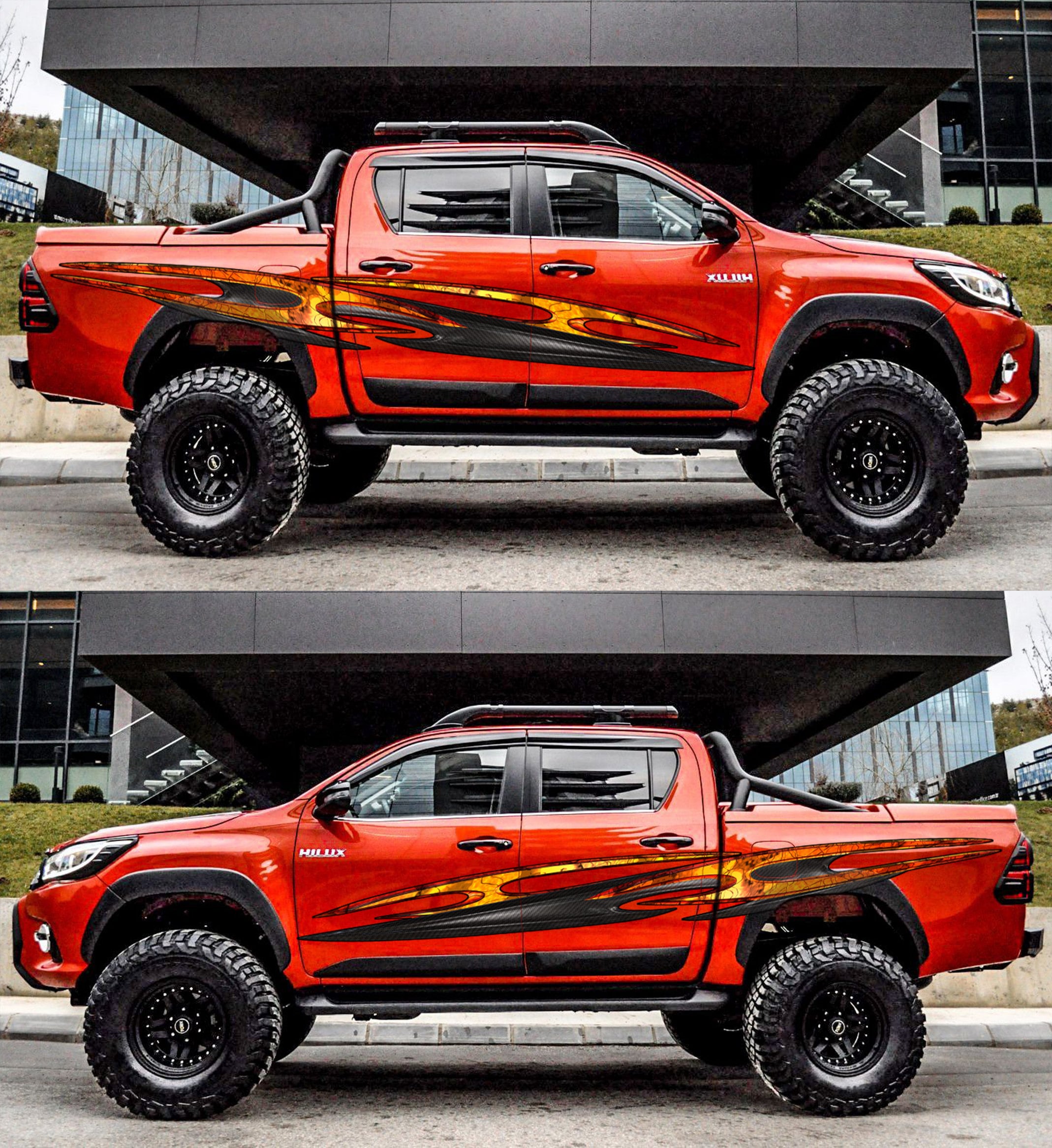 Tribal Car 3D Graphics 3D Tribal Car Wrap Sticker Tribal Car - Etsy