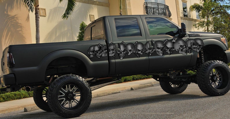 Skull Decal for Car Skulls Car Wrap Vinyl Graphics Car Side - Etsy