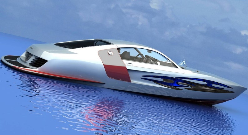 Tribal Boat Vinyl Graphics, Full Color Racing Stripes - Etsy