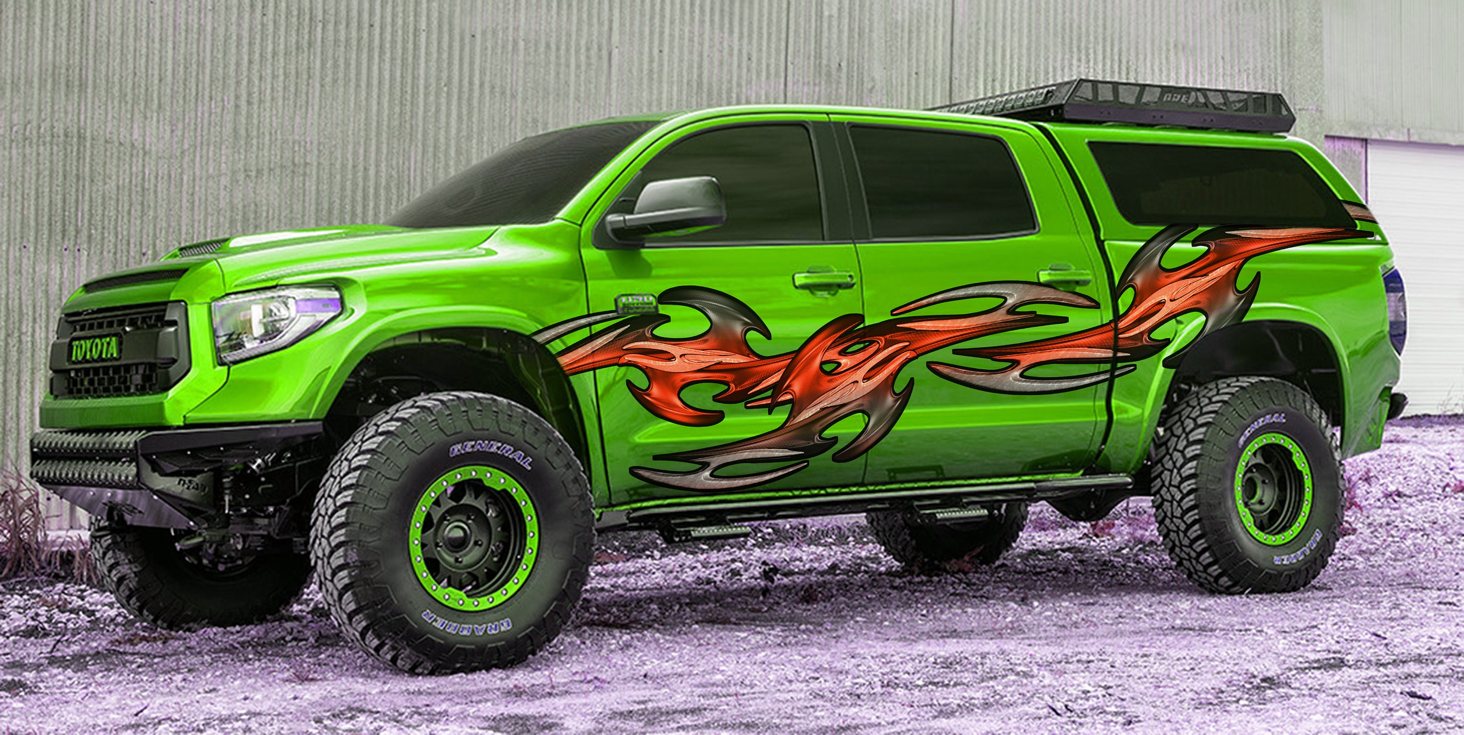 Tribal Truck Wrap Tribal Truck Vinyl Side Graphics Tribal - Etsy