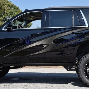 Tribal Racing Stripes Truck Graphics, 3D Racing Stripes Truck Wrap ...