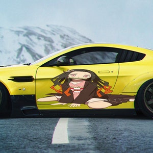 Anime Car Side Graphics Vinyl Car Stickers Decal Japanese Anime Girl ...
