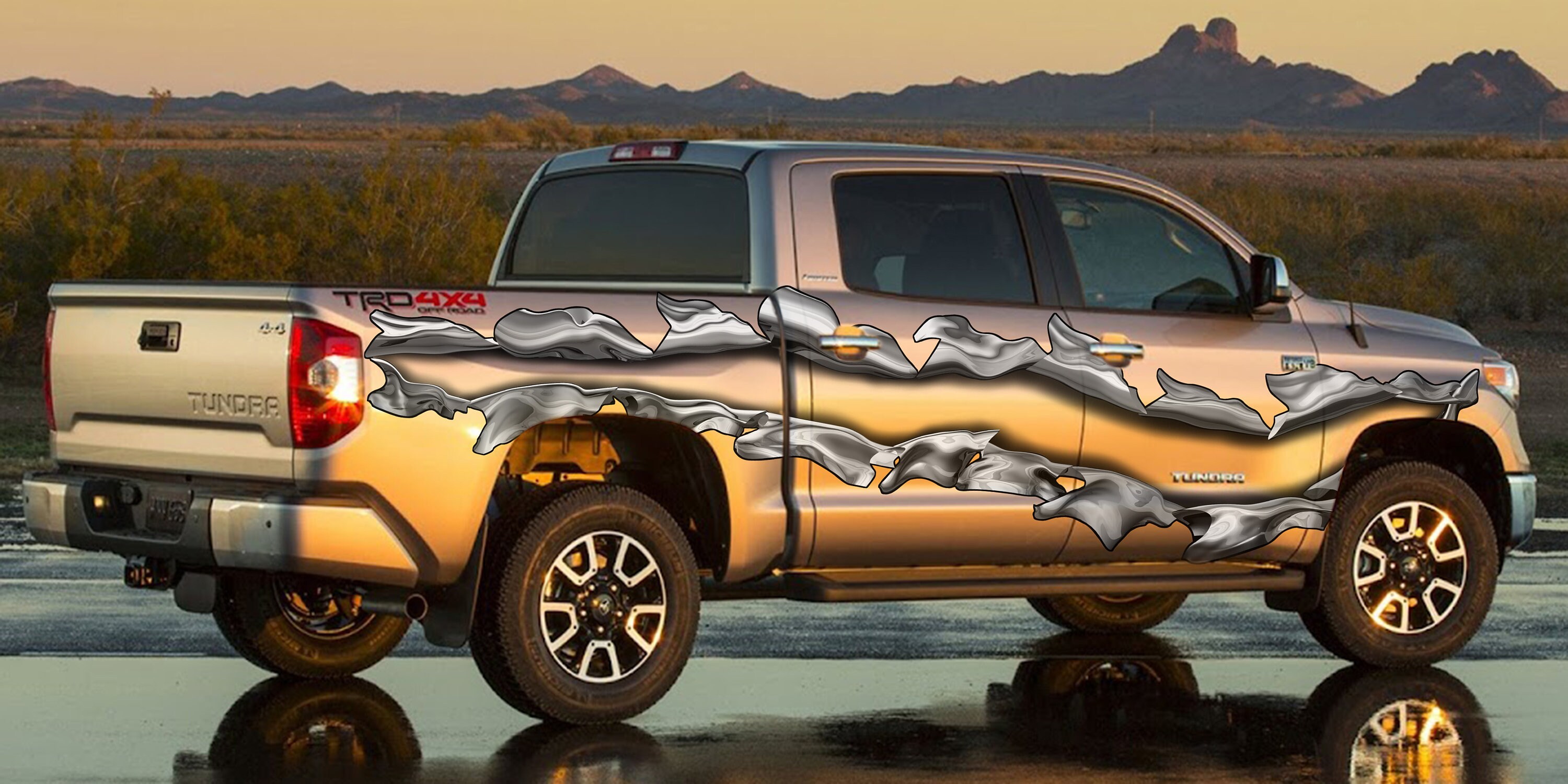 Ripped Metal Car Decal Ripped Metal Full Color Car Vinyl - Etsy