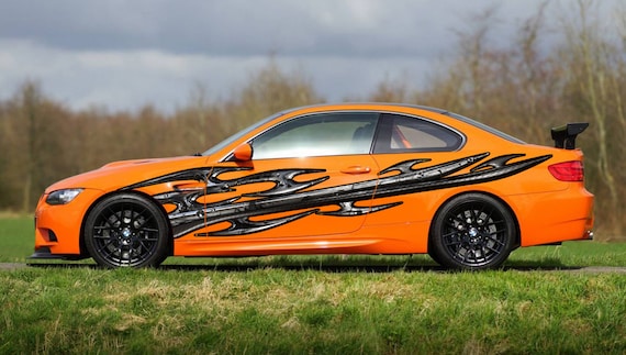 Car Vinyl Decals 3D Tribal Car Wrap Steel Graphics Racing - Etsy