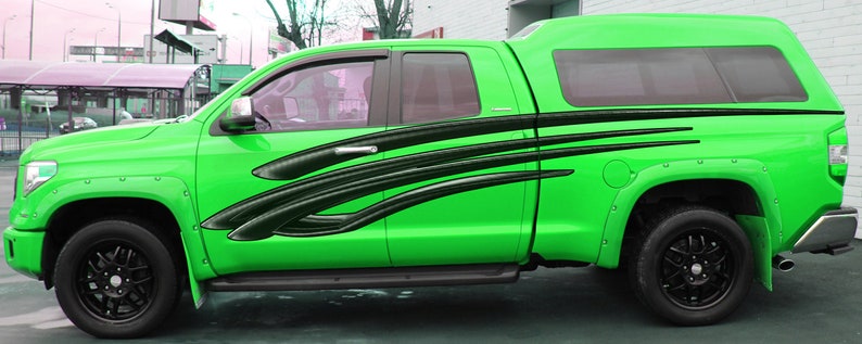 3D Racing Stripes Truck Wrap Tribal Racing Stripes Truck - Etsy