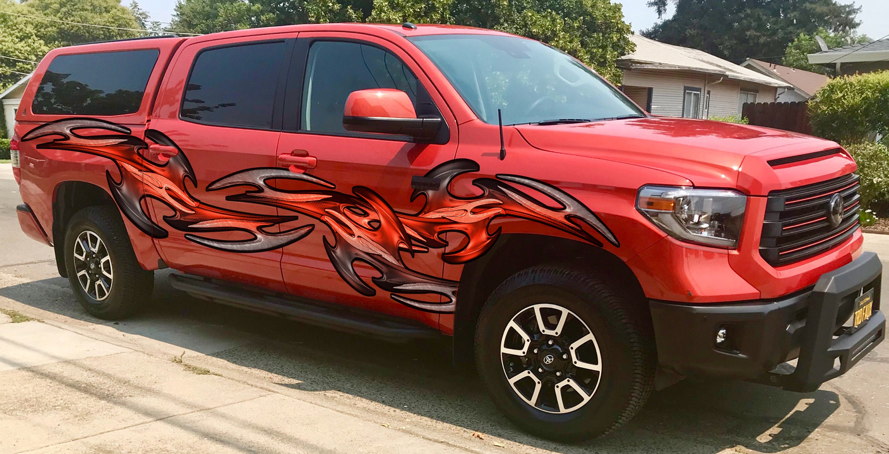 Tribal Truck Wrap Tribal Truck Vinyl Side Graphics Tribal - Etsy