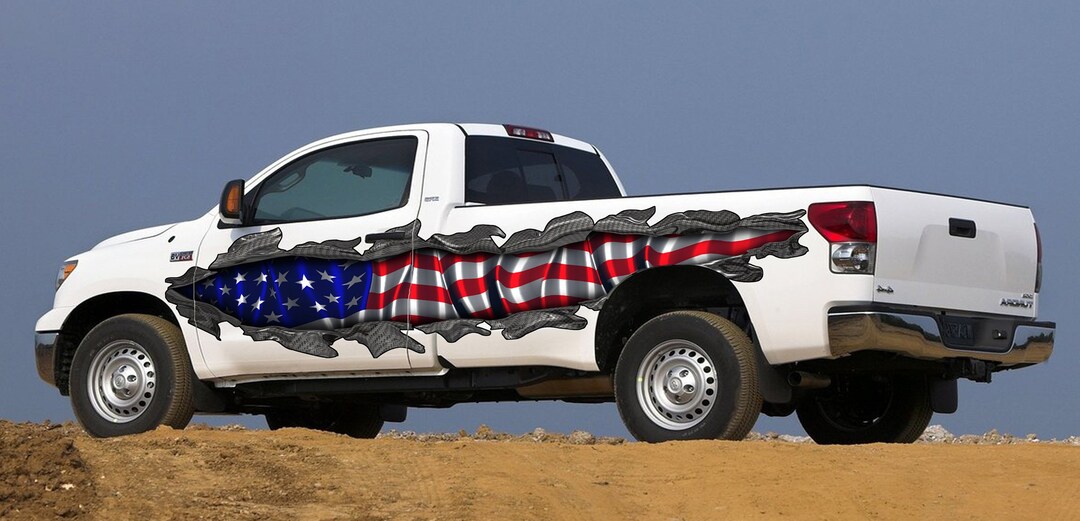 Truck Side Stickers Truck Side Graphics Car Graphics 3D Car Graphics ...
