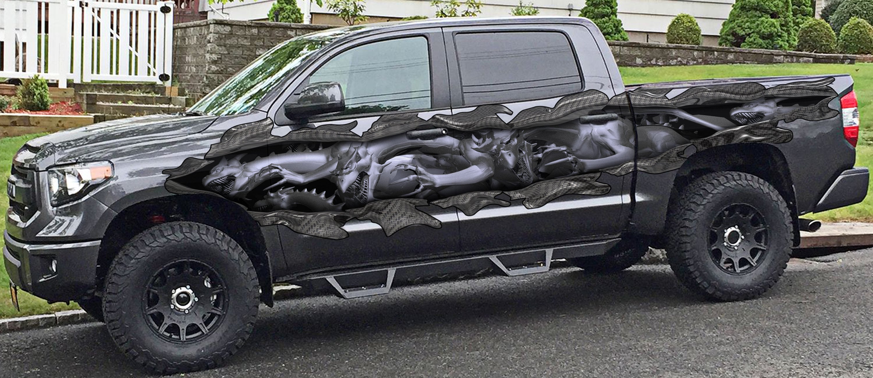 3D Dragons Car Vinyl Dragons Truck Racing Stripes Graphics - Etsy